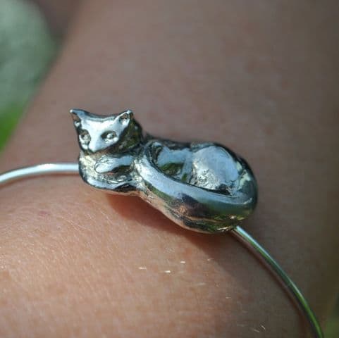 Cat bangle EB05
