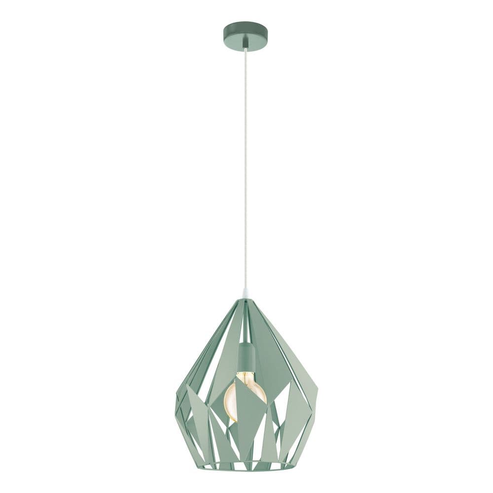 Eglo Carlton-P Pendant Light 49026 UK By Massive Lighting