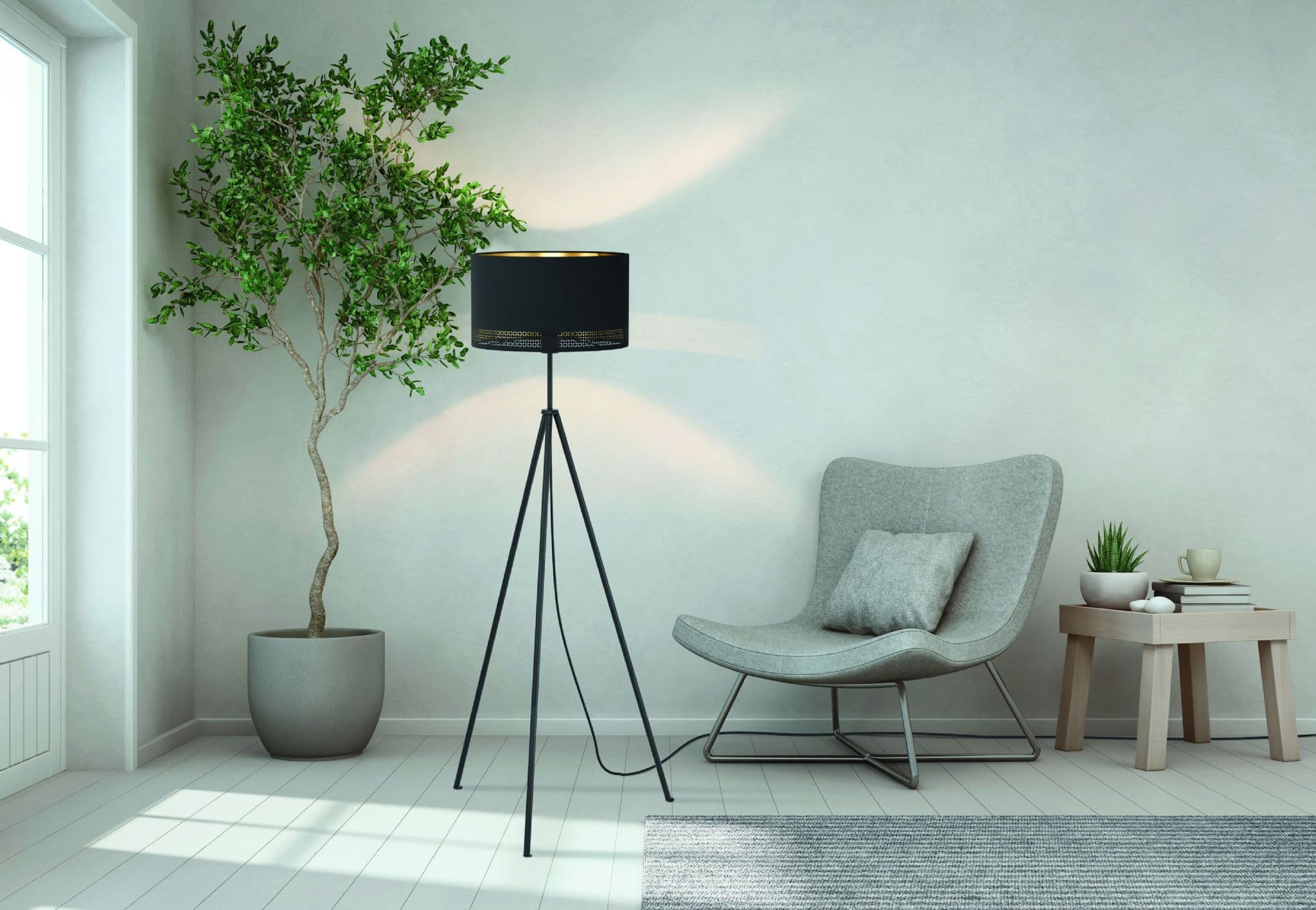 Eglo Esteperra Floor Light 99279 UK By Massive Lighting