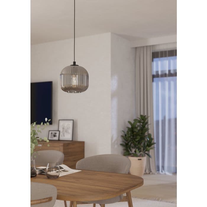 Eglo Mantunalle 1 Pendant Light 99371 UK By Massive Lighting