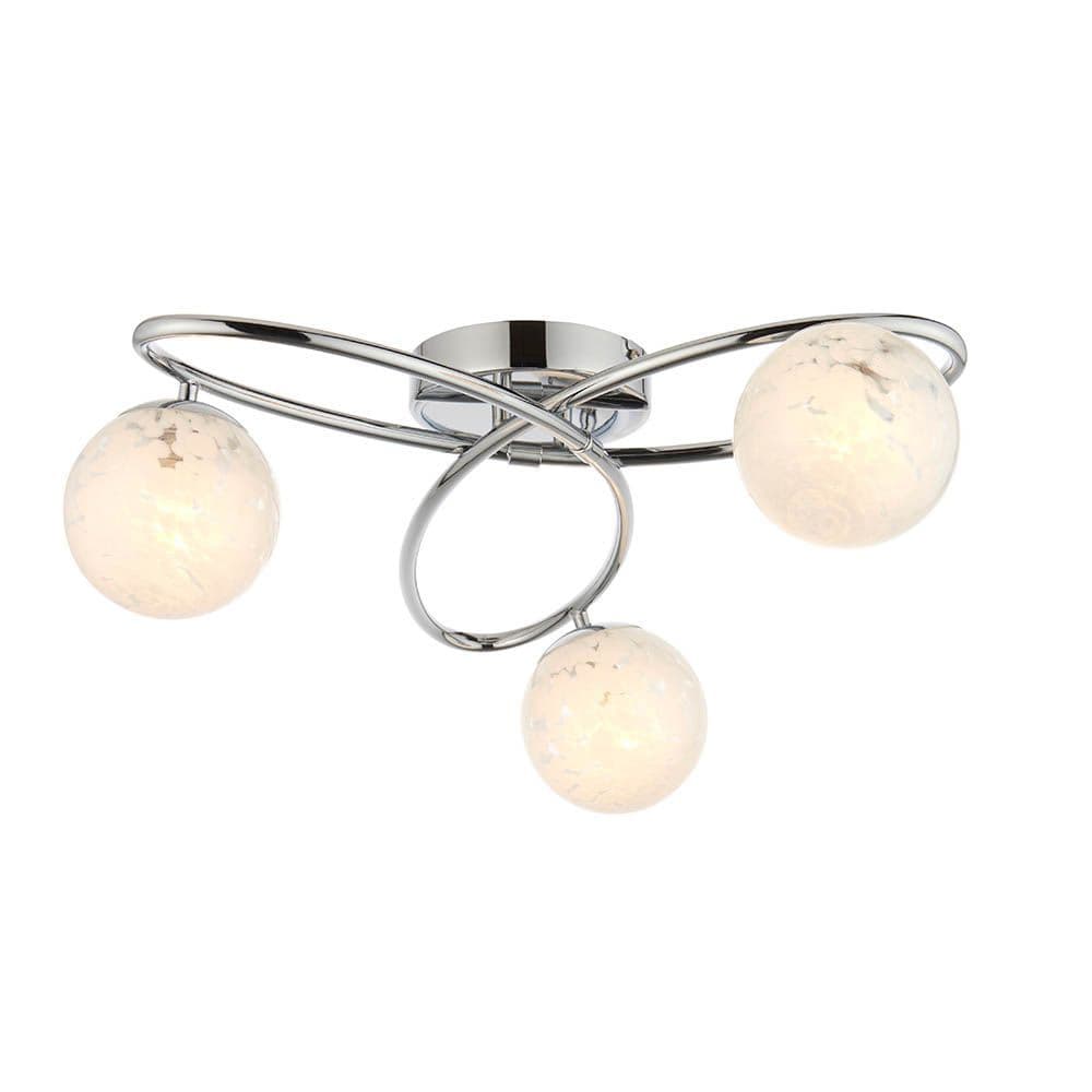 Endon Maye 3 Light Semi Flush 97230 By Massive Lighting