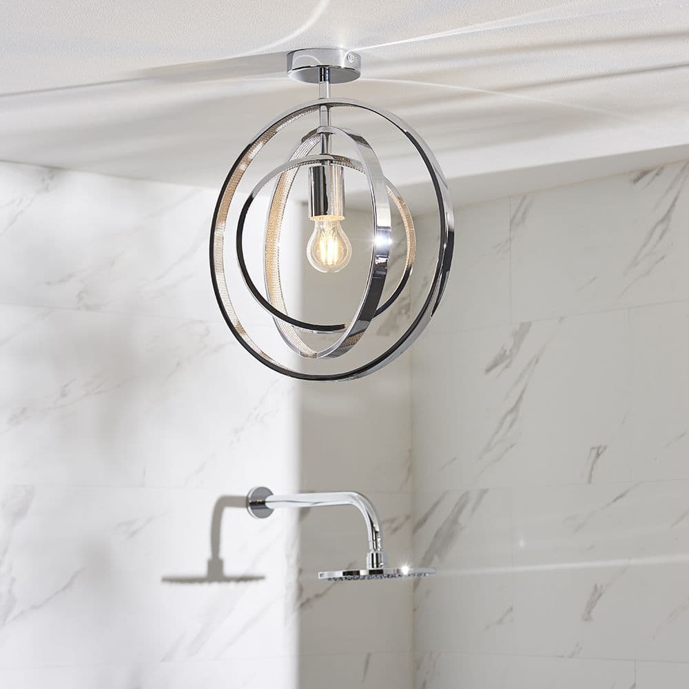 Endon Merola Semi Flush 96000 By Massive Lighting