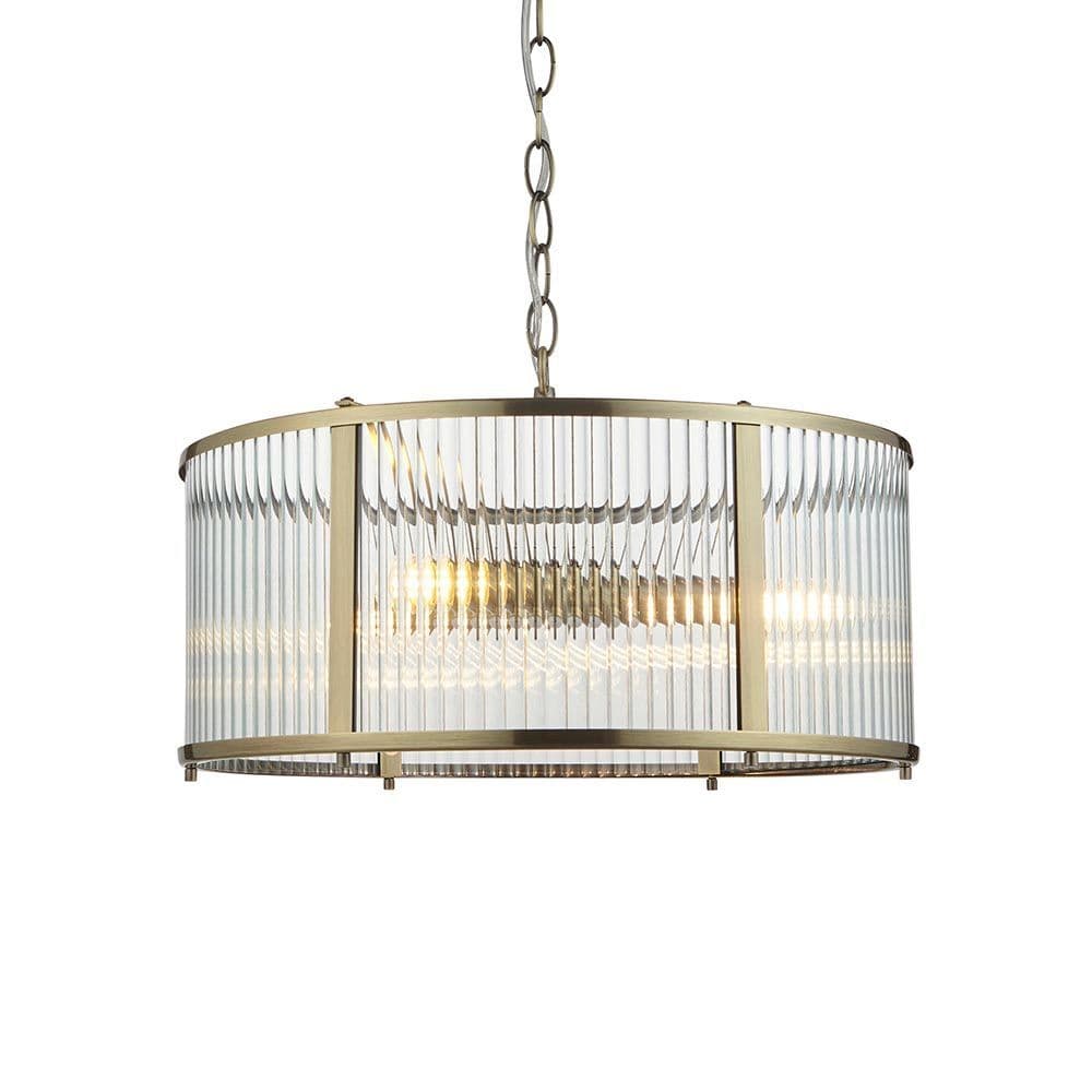 Endon Ridgeton 3lt Pendant 106282 By Massive Lighting