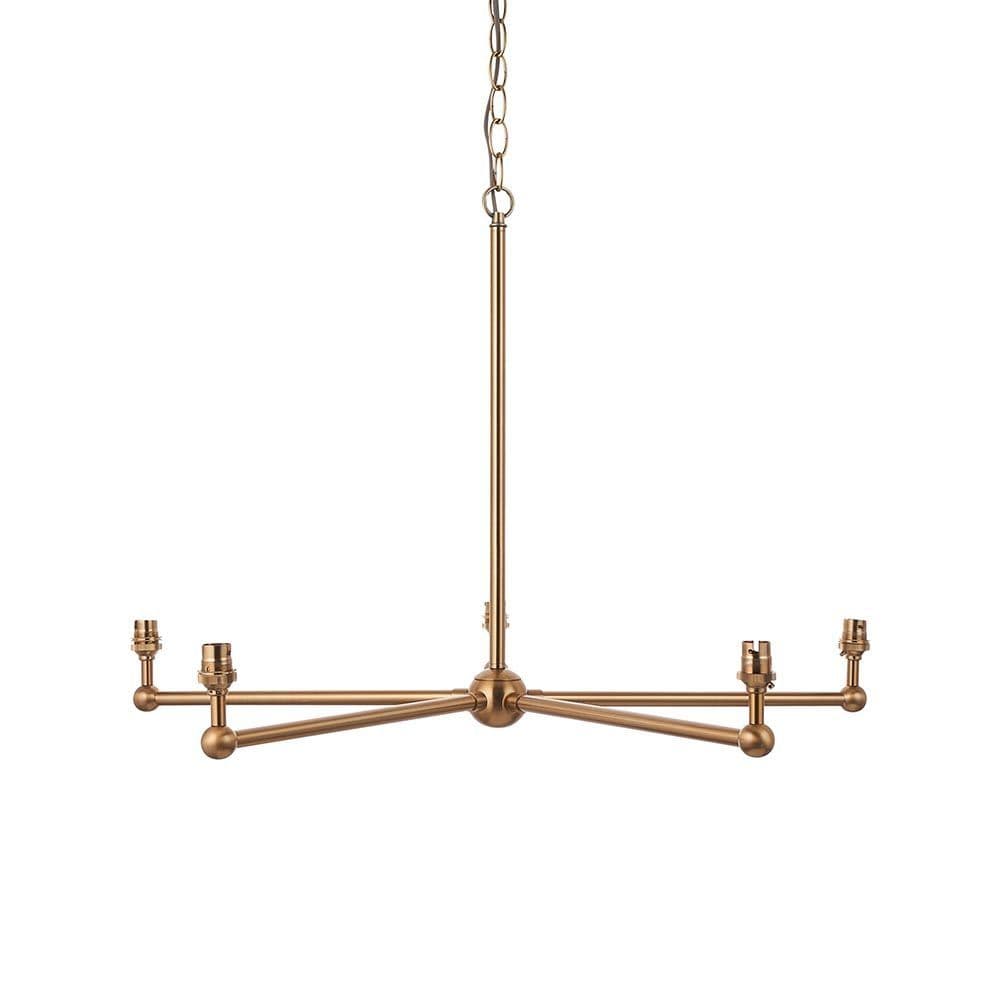 Endon Santiago 5lt Pendant 108212 By Massive Lighting