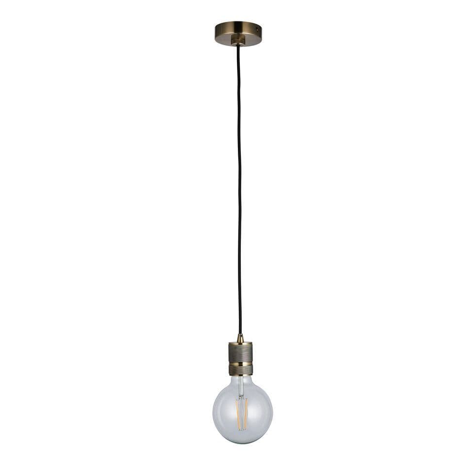 Endon Urban 1lt Pendant 60w 76587 By Massive Lighting
