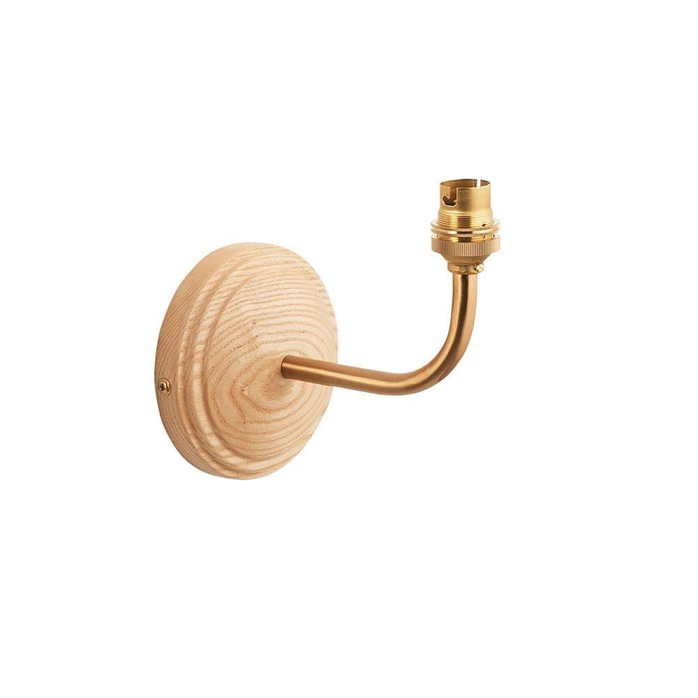 Endon Wood Arc Wall Fitting 115076 By Massive Lighting