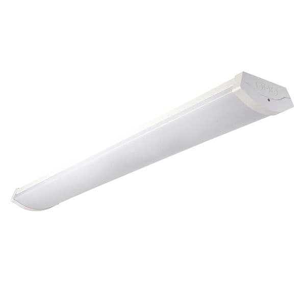Saxby DualLED 4ft EM 20w/38w Tri Colour Batten 104024 By Massive Lighting