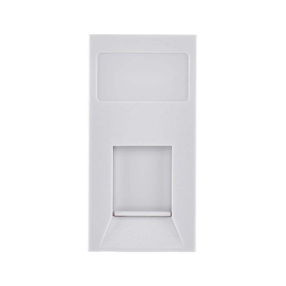 Saxby Euro Module RJ45 CAT6e Module - White MORJ45C6WH By Saxby Electrical