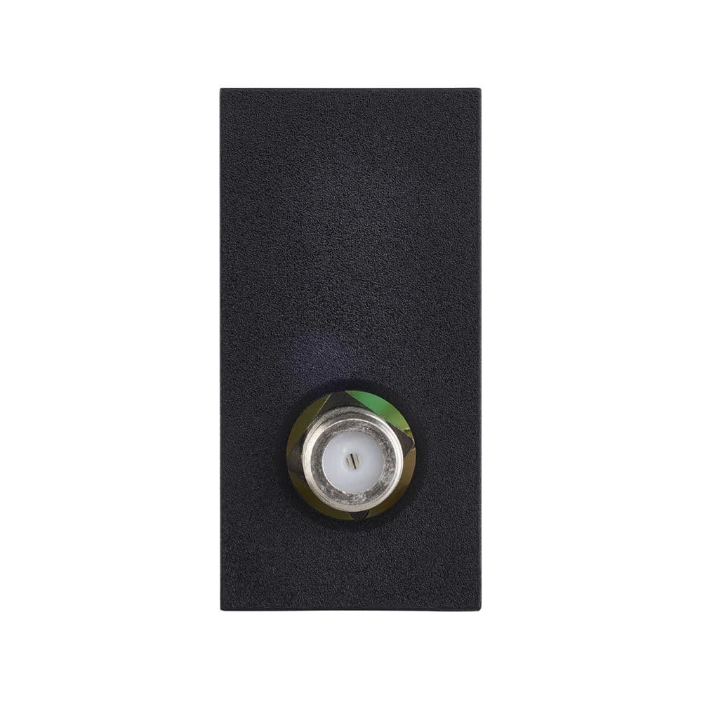 Saxby Euro Module Satellite Module - Matt Black MOSATBL By Saxby Electrical