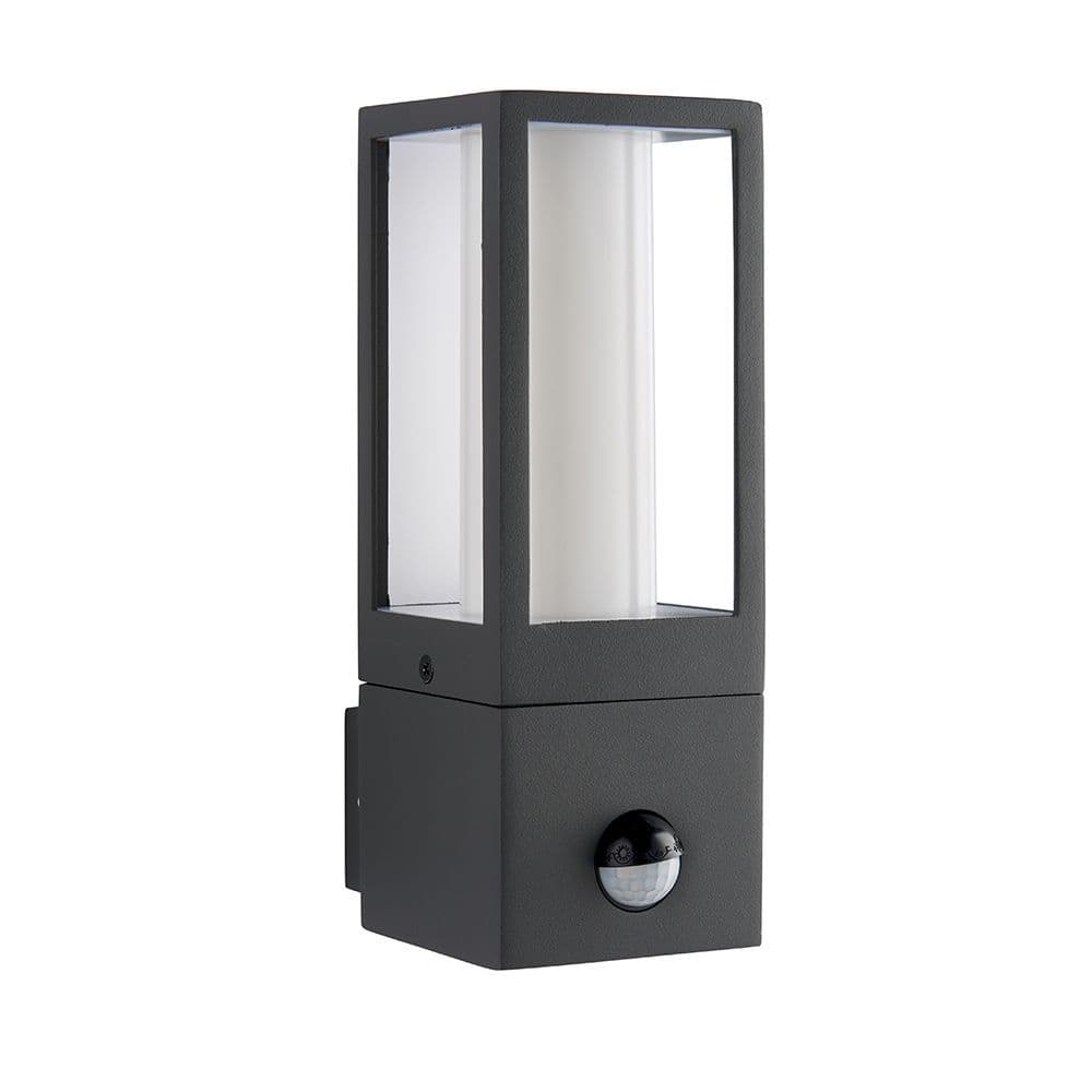 Saxby Lantern PIR IP44 7w 99549 By Massive Lighting