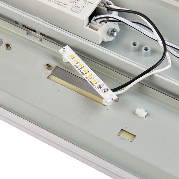 Saxby LED Anti-Corrosive Batten 6500K 5ft EM IP65 24 Daylight White By ...