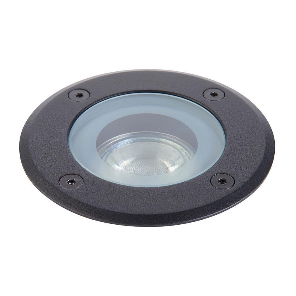 Saxby Pillar Round Black IP65 50w 103851 By Massive Lighting