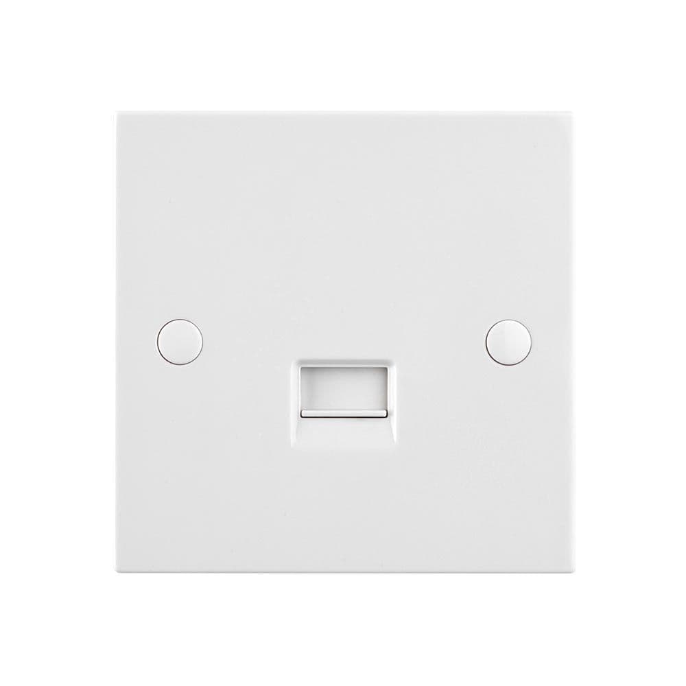 Saxby Square Edge Telephone Secondary Socket SE785 By Saxby Electrical