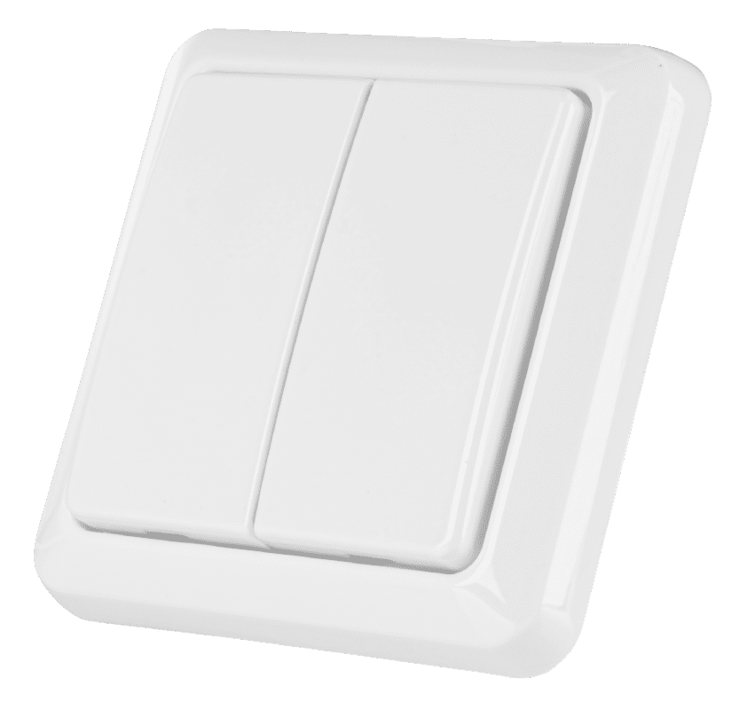 Trust Smart Home Double Wall Switch AWST-8802 71012 By Trust Smart Home