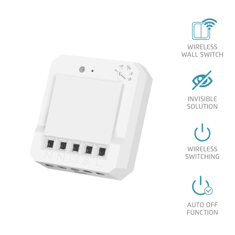 Trust Switch-In Built-in Switch ACM-2300-HC 71229 By Trust Smart Home