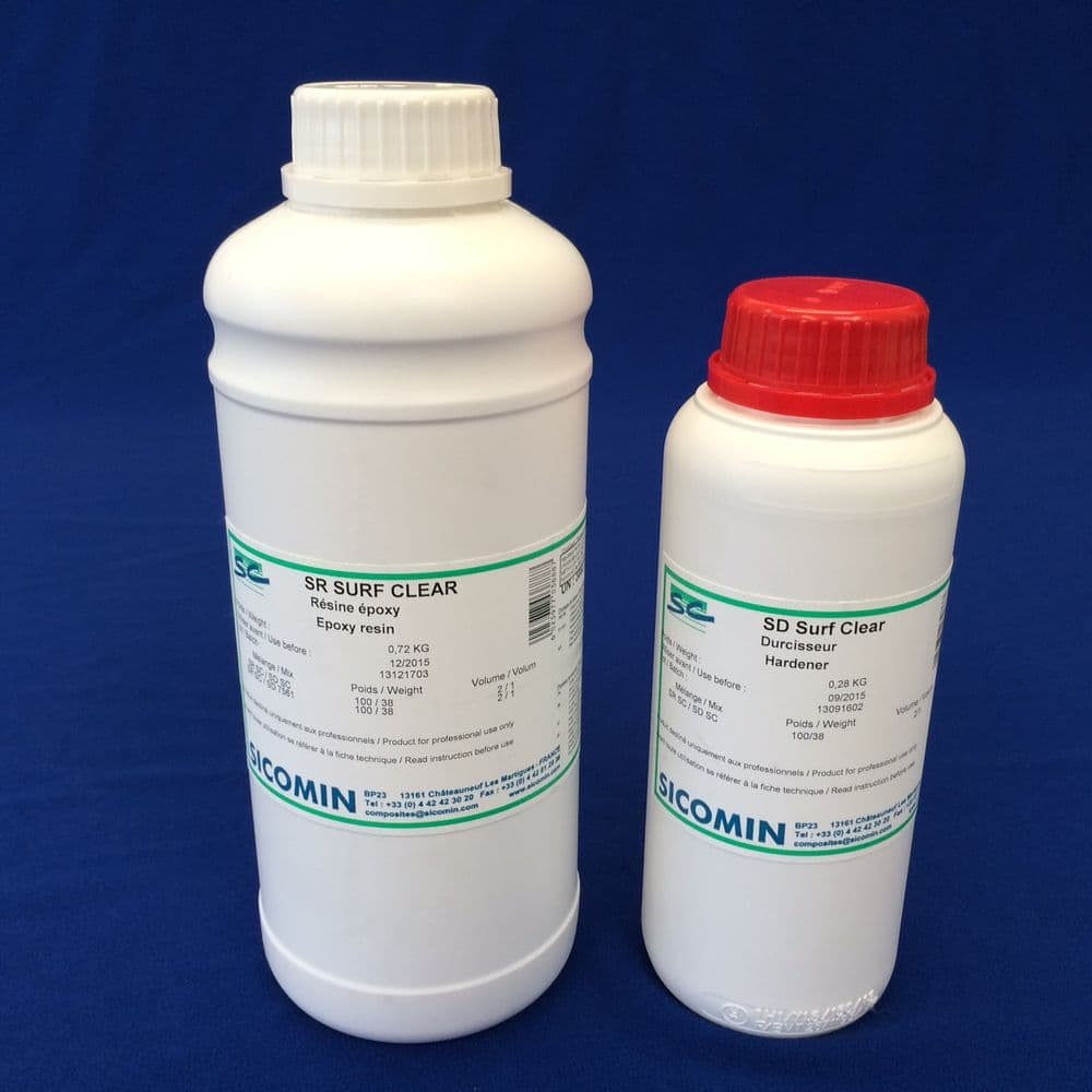 Surf Clear Evo Bio resin kit