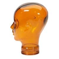 Glass Display Head ORANGE