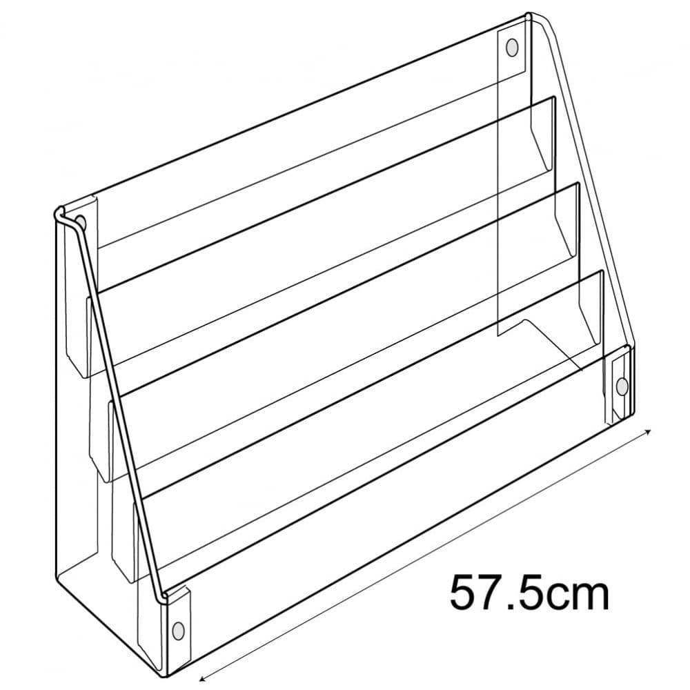 Large 4 Tier Card Display Counter/Wall