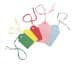 Large Coloured Strung Ticket - Bundle 100