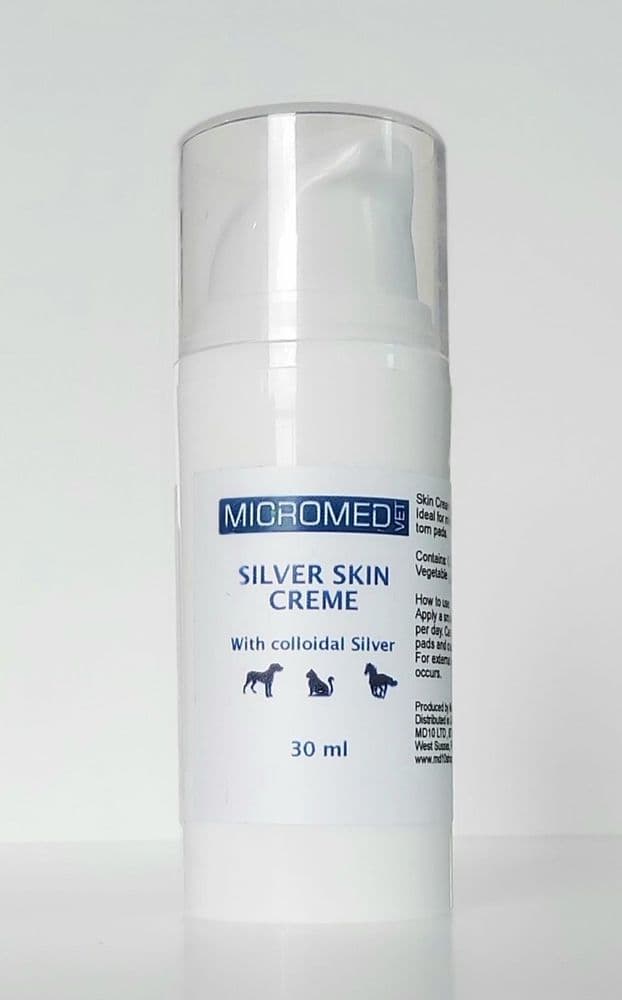Micromed SILVER CREAM with Marigold Colloidal Silver ex Lintbell YuCARE ...