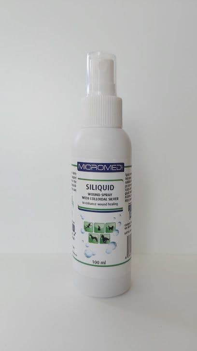 SILIQUID SPRAY by MICROMED Fungal and Bacterial Infection Wound treatment
