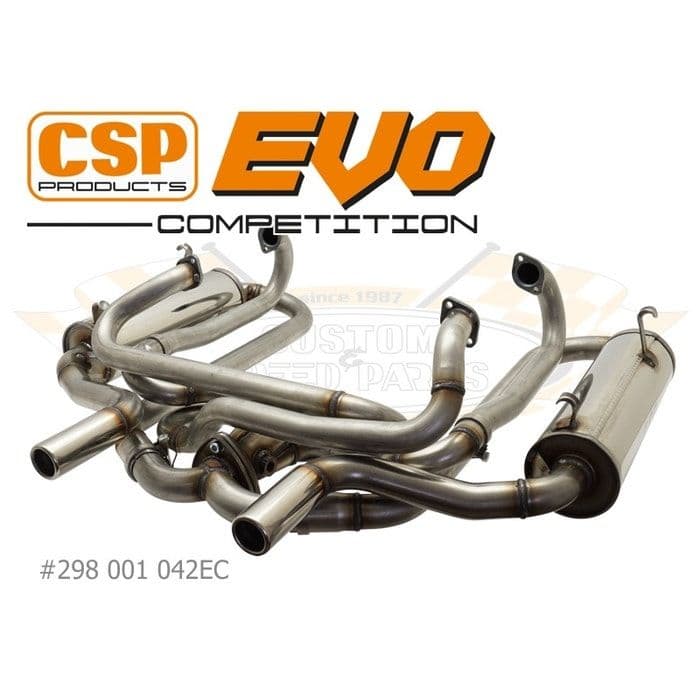 CSP Evolution Competition 42mm Exhaust System with Heat Exchangers ...