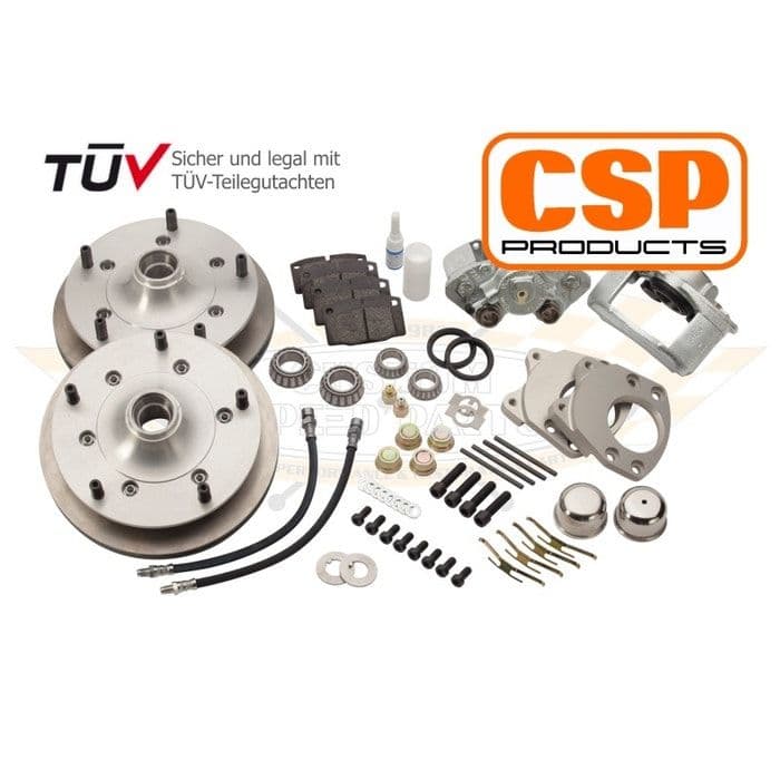CSP Front Vented Disc Brake Conversion Kit with 5x205 Stud Pattern for ...