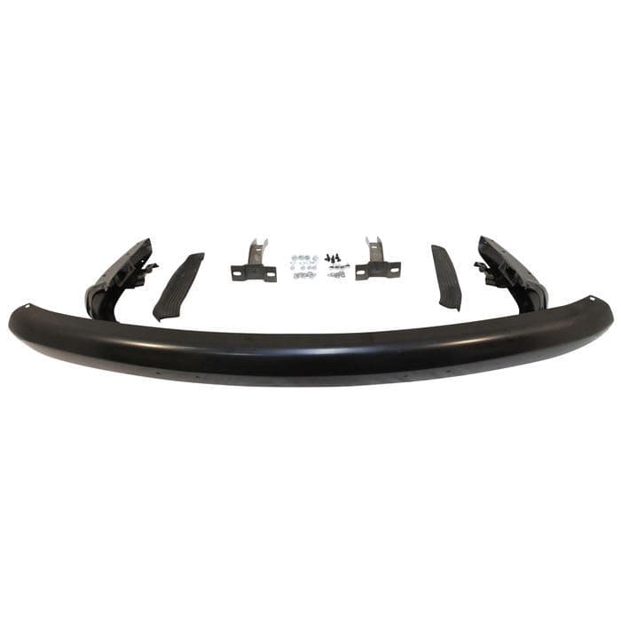 Front Bumper Kit E-Coated Black T2 Bay 1968-1972