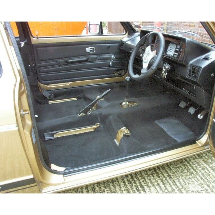 Front Door Card Set for 3 Door Model Black Golf Mk1 1975-1983