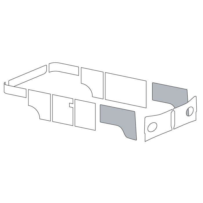 Front Door Cards in Single Colour Vinyl T2 Split 1961-1967