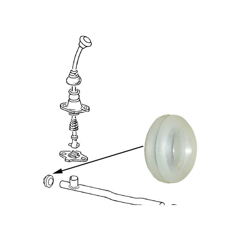 Gear rod bush front VW Type 2 1973 to 1979