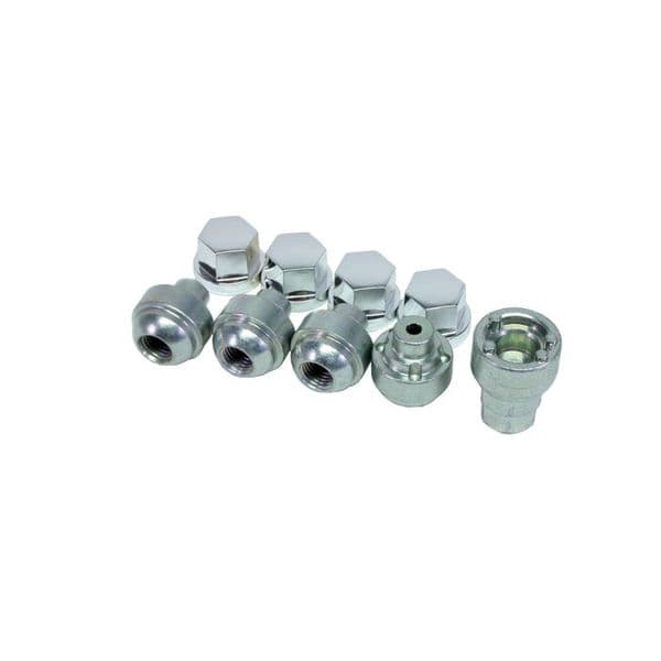 Locking Wheel Nut Set M12x1 5mm Radiused Beetle 1950-1967 Karmann Ghia ...