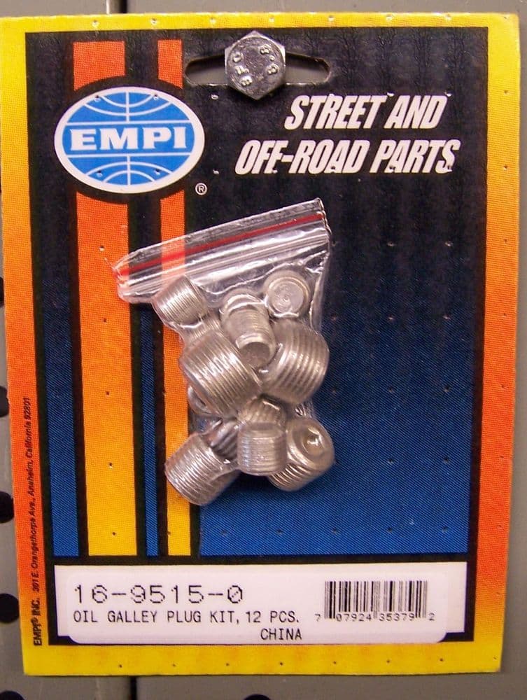 Oil Gallery Plug kit VW Type 1 Engine A must if you are rebuilding an ...