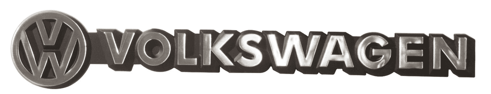 Rear Badge - Volkswagen Script T25 1980-1992