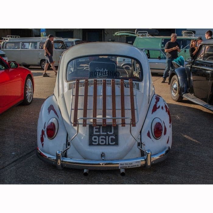 Rear Luggage Rack in Stainless Steel Beetle 1968-1979