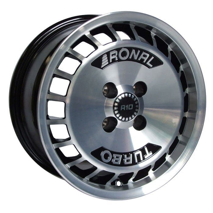 Ronal Turbo Alloy Wheel 7x15 4x100 PCD ET28 Golf Mk1 1975-1983 Golf Mk2 ...