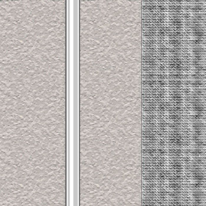 Seat Cover Set for Coupe model with 12 Inch Insert Section in Smooth ...