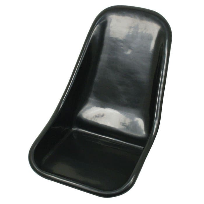Seat plastic low back Buggy/Baja 1947-1979
