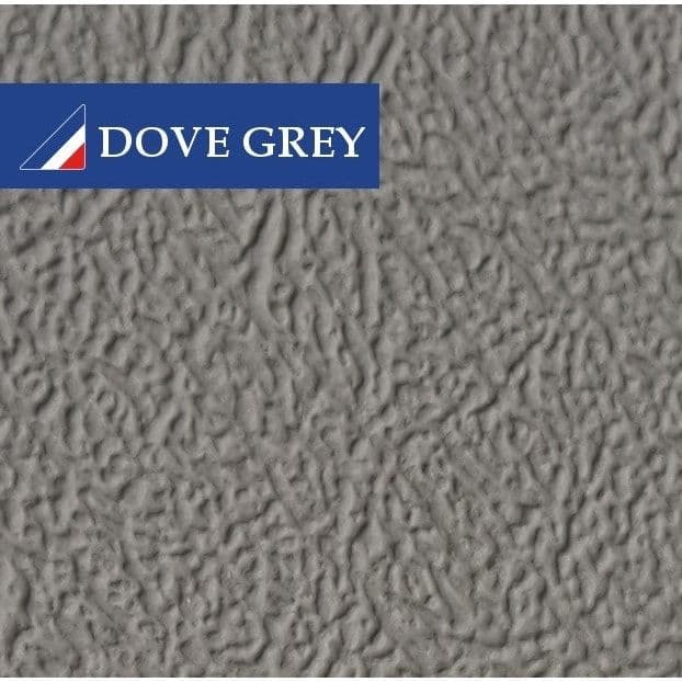 Sliding Door Panel Dove Grey Vinyl with Chrome Strip Right T25 1985-1992