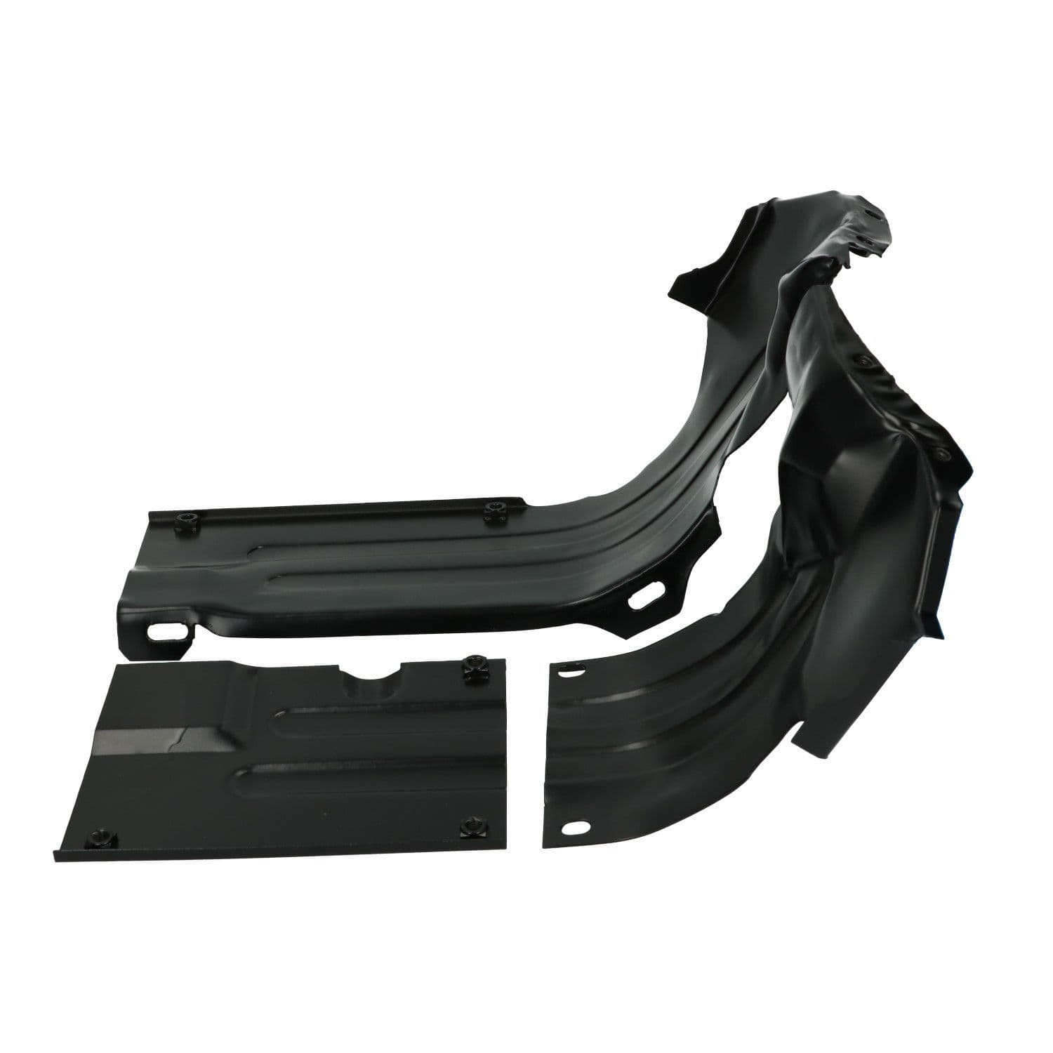 Under tins / Lower tinware set finished in black for VW aircooled 1300 ...