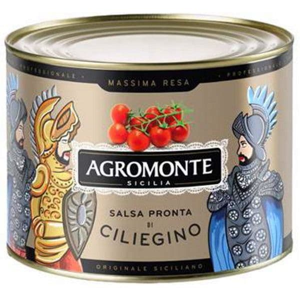 Agromonte Salsa Pronta 2kg Tin | Cherry Tomato Sauce| Buy Online ...