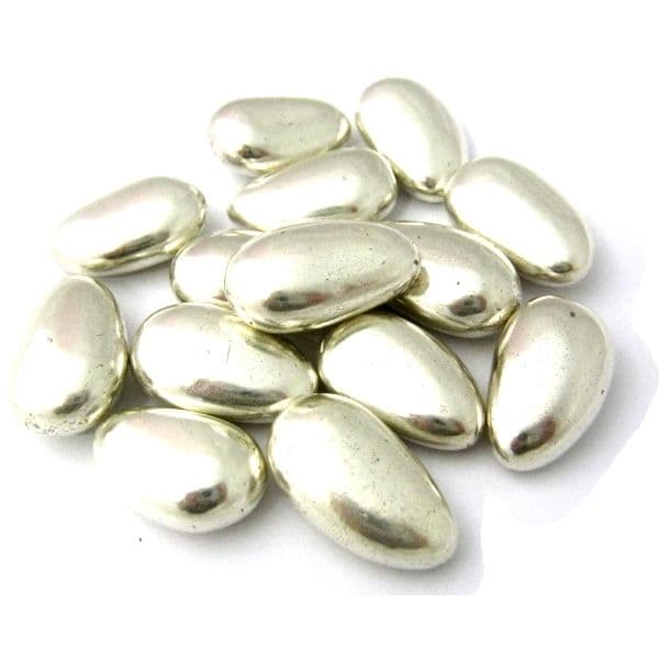 Silver Sugared Almonds in Bulk - 1kg