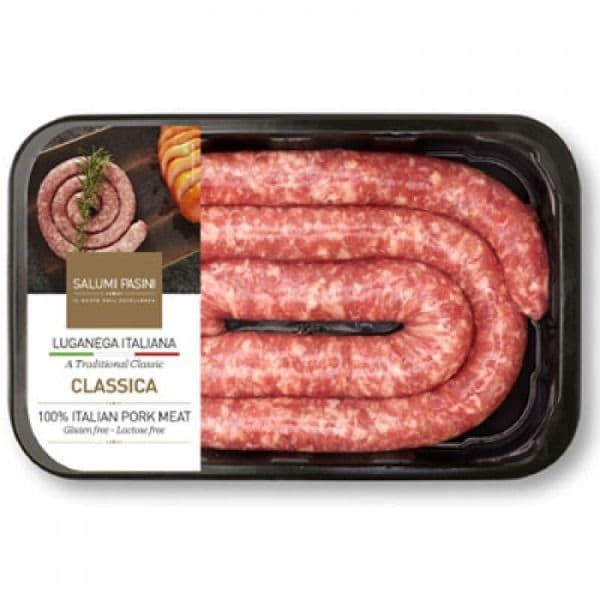 Luganega Sausage 500g | Salsiccia | Luganiga | Lucanica | Buy Online ...