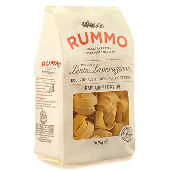 Rummo Pappardelle 500g | No. 119 | Buy Online | Italian Pasta | UK | Europe