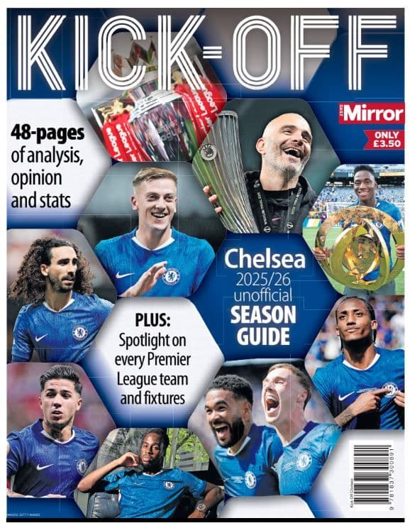Chelsea F C pre-season guide 2025/26