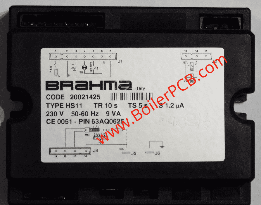 Hamworthy Wessex Models Brahma HS11 Ignition Box REPAIR SERVICE