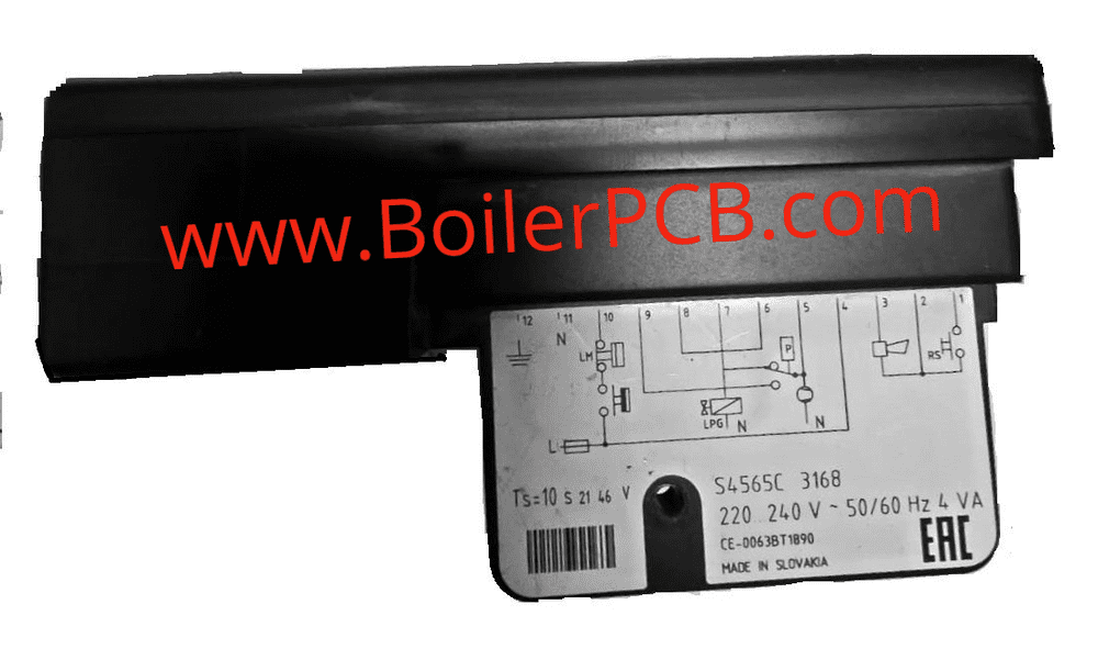 Repair Service for COMBAT heater Honeywell Ignition Box S4565C 3168