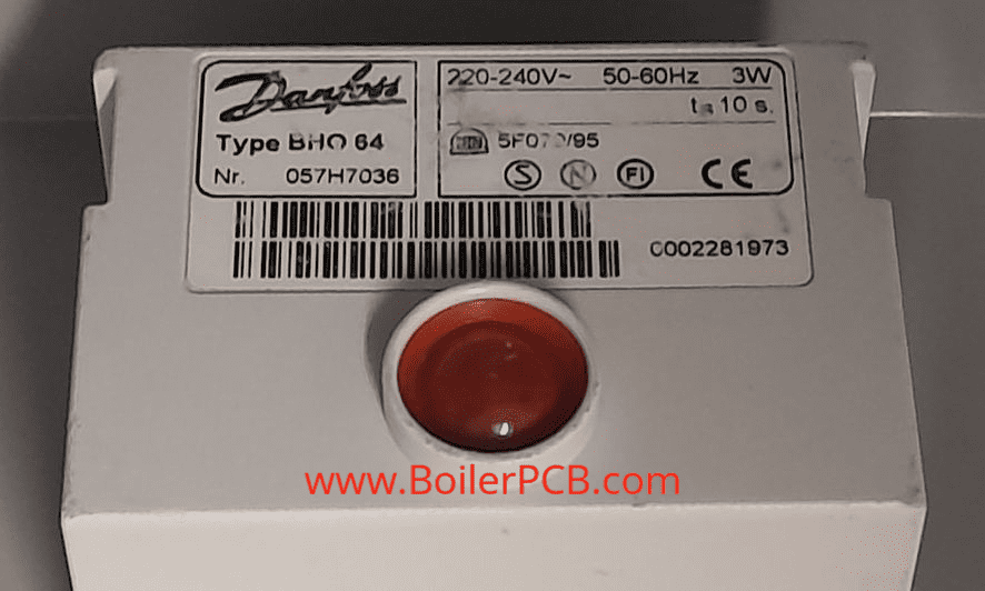 REPAIR SERVICE for Danfoss Control Box Type BHO 62 or BHO 64