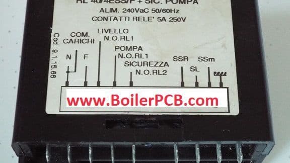 REPAIR SERVICE for GICAR COFFEE MACHINE WATER LEVEL RELAY 40/4ESS/F FR1876
