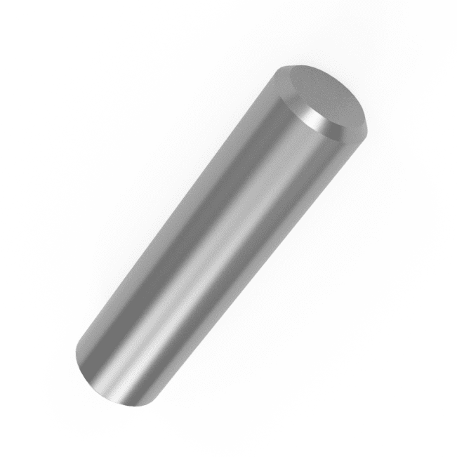 10mm x 40mm - Chamfered Parallel Pins ISO 2338A - A1 Stainless Steel ...